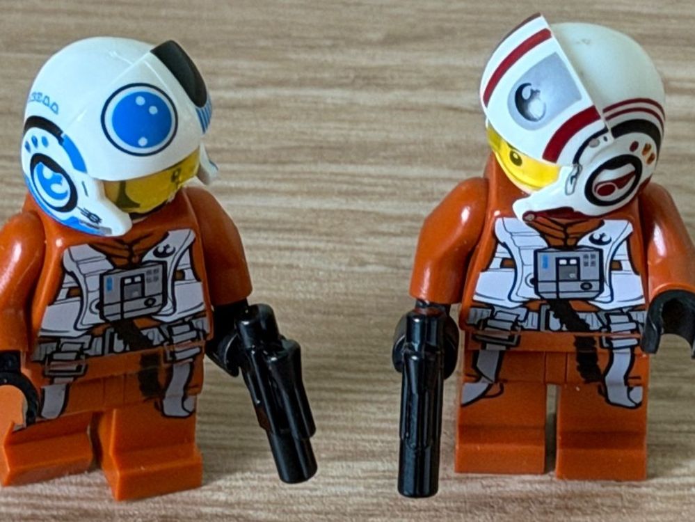 Lego Star Wars sw0705 und sw0659 Resistance Pilot X-Wing (Neu (gemäss ...
