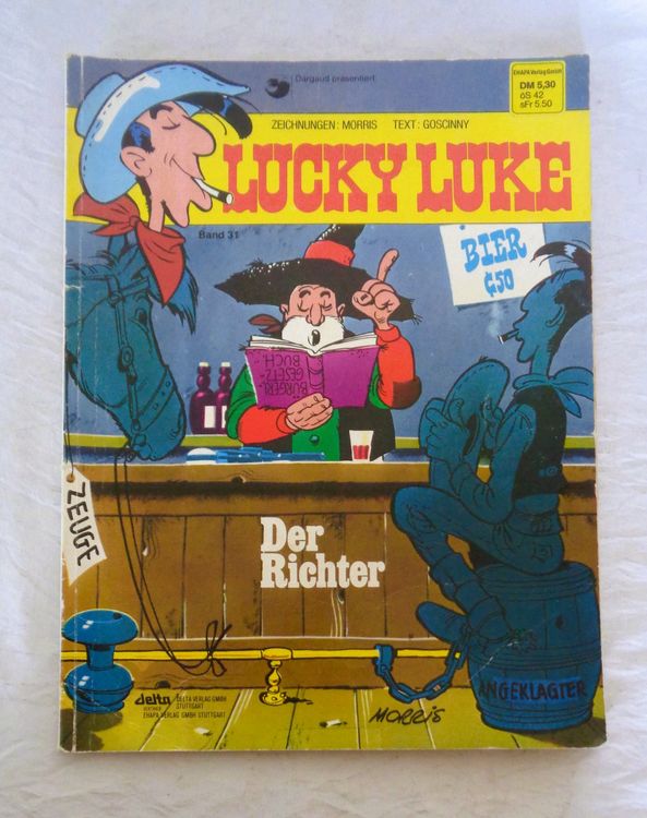 Lucky Luke - Der Richter / 1. Auflage 1981 Softcover (Gebraucht) in für ...