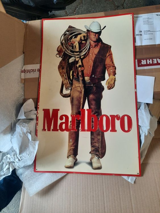 Marlboro Blechschild (Gebraucht) in Rorbas für CHF 150 – mit Lieferung ...