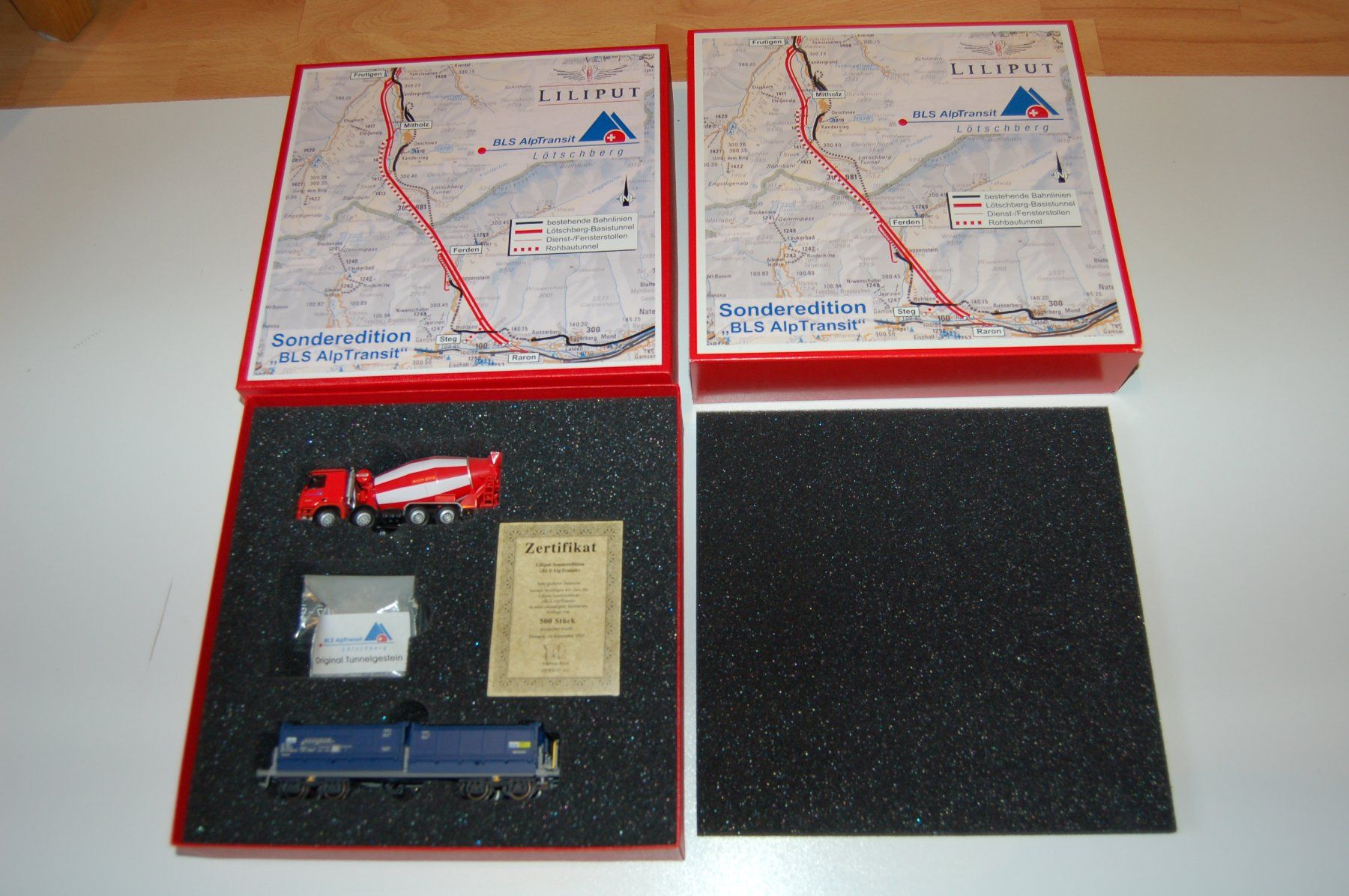 Liliput Sonderedition BLS AlpTransit Set/ Limitiert 500 Stk. (Gebraucht ...