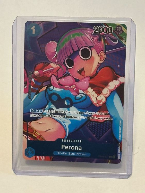 Perona OP01-077 V.2 – One Piece TCG – NM (Gebraucht) in Oberentfelden ...