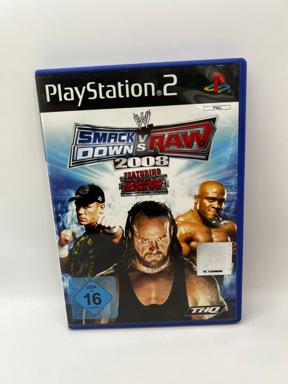 SmackDown vs. Raw 2008 - PS2 (Gebraucht) in Frauenfeld für CHF 1 – mit ...