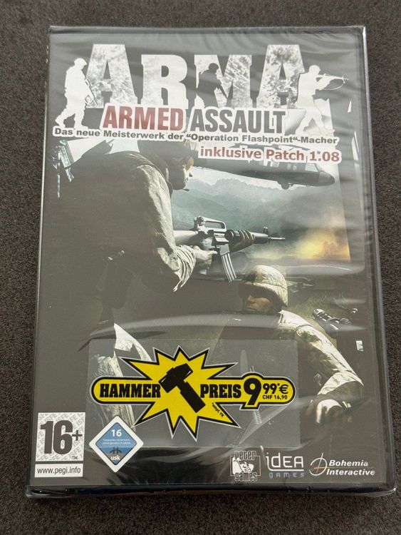 ARMA "armed assault" PC - DVD (Gebraucht) in Fribourg für CHF 1 – mit Lieferung auf Ricardo kaufen