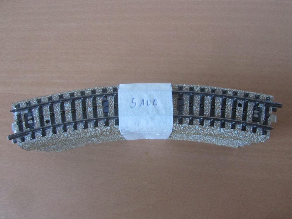 Märklin HO 10 x 5100 Voie courbe / Gebogenes M-Gleis | Kaufen auf Ricardo