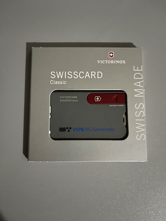 Victorinox Swiss Card „VSPB Aargau Gemeinden“ | Kaufen auf Ricardo
