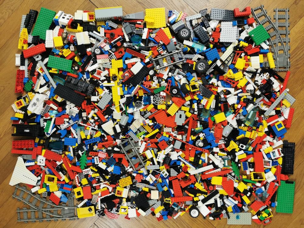 Lego Mix gebrauchte Bausteine Lot en vrac Kiste 1990er Jahre | Kaufen ...