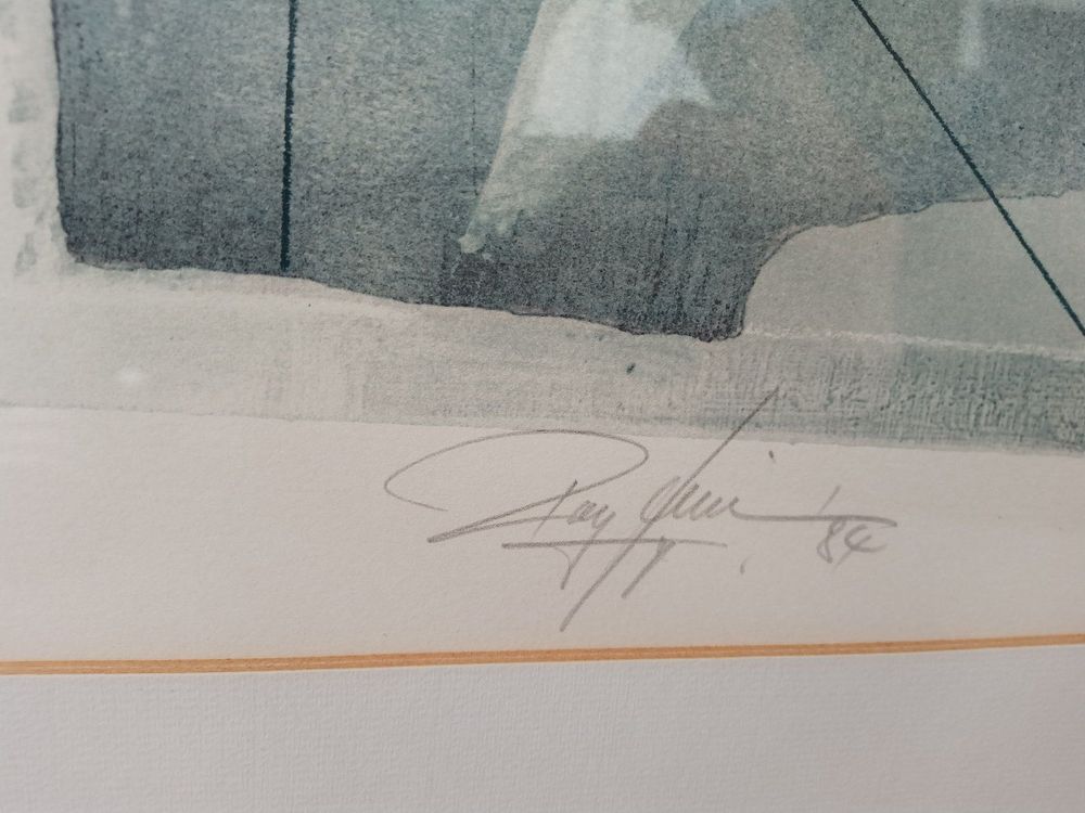 Rolf Knie - signiert nummeriert - zwei Clowns Lithografie (Gebraucht) in Altstätten SG für CHF ...