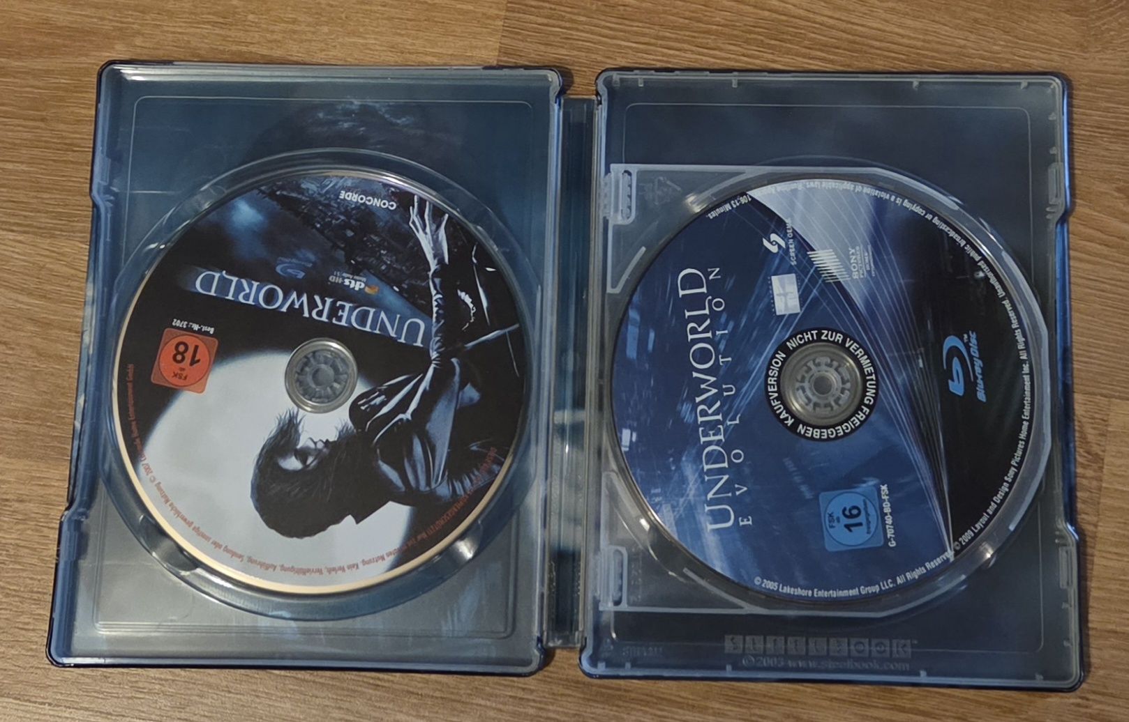 Underworld Quadrilogy (Steelbook, 4 Blu-Rays) UNCUT (Gebraucht) in ...