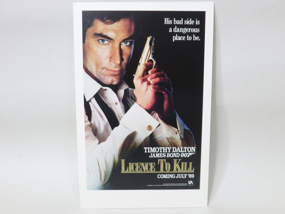 AK 007 James Bond US advance Poster Licence To Kill 1989 | Kaufen auf ...