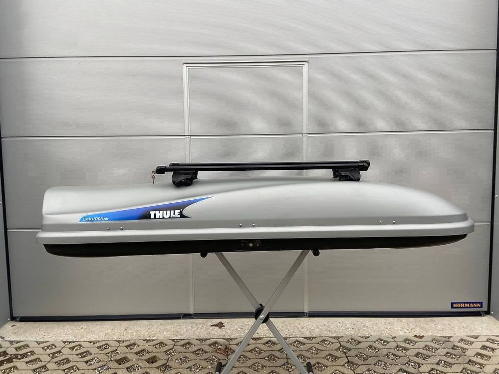XL Dachbox Thule Alpine 700 mit oder ohne Thule Dachträger (Gebraucht ...