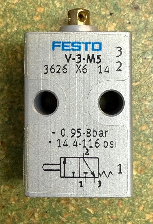 Festo Stösselventil V-3-M5 | Kaufen auf Ricardo