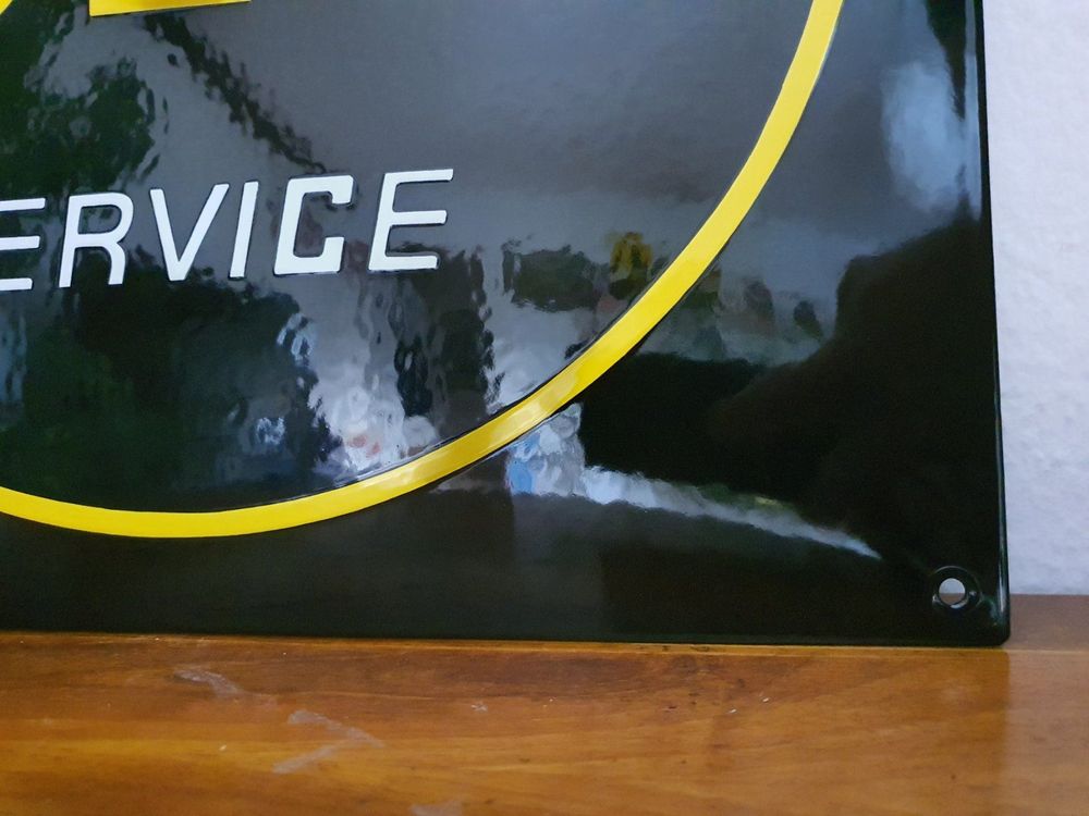 Grosses Emailschild SOLEX Service Emaille Schild Reklame (Neu (gemäss ...