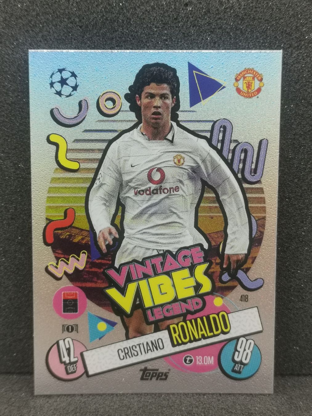 Match attax 2024 /25 C. Ronaldo Vintage Vibes Legend (Gebraucht) in ...