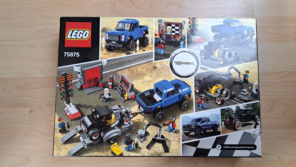 LEGO Speed Champions 75875 Ford F-150 Raptor & Hot Rod (Neu und ...