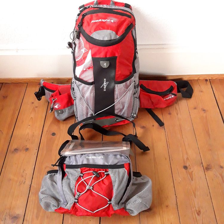 Rucksack Raidlight mit Frontsack, ideal für Trailrunning (Gebraucht) in ...