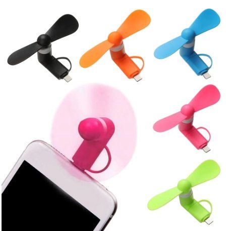 Neuheit: 2in1 Mini Portable Mobile Phone Ventilator (Neu und ...