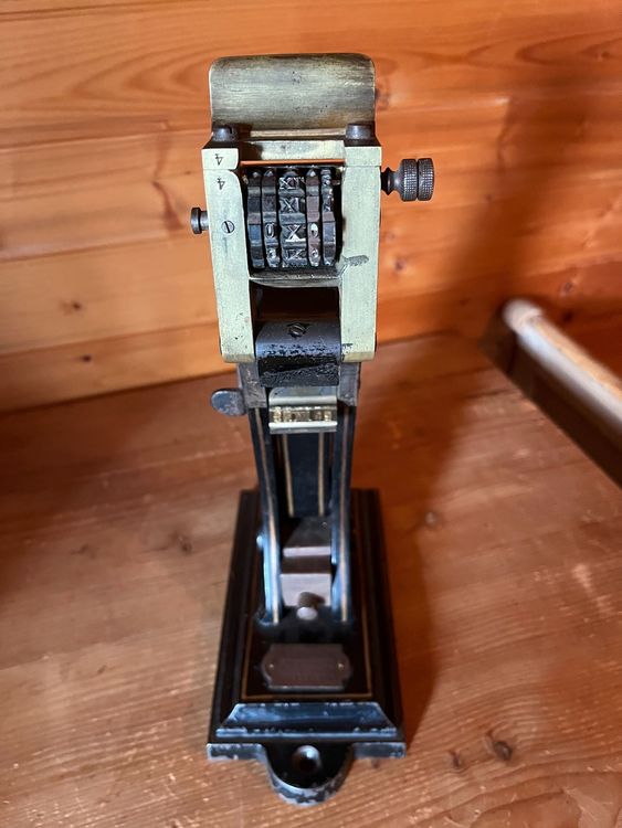 SBB Billett Datumpresse "Giraffe" (Billett Datum Stempel) (Gebraucht ...