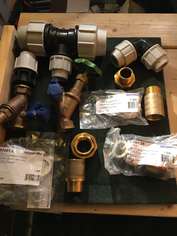 Verschiedenes Sanitär material (Gebraucht) in für CHF 36 – mit ...