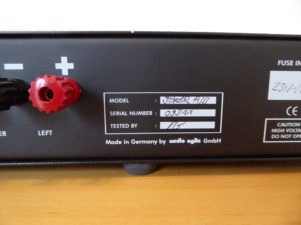 audio agile step amp - Vollverstärker - high end - Class A/B (Gebraucht ...