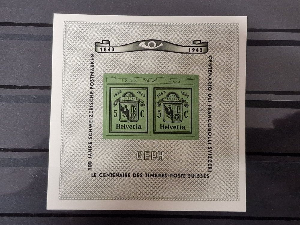 CH Genfer Block W18* (Gebraucht) in Aesch LU für CHF 5.9 – mit Lieferung auf Ricardo kaufen