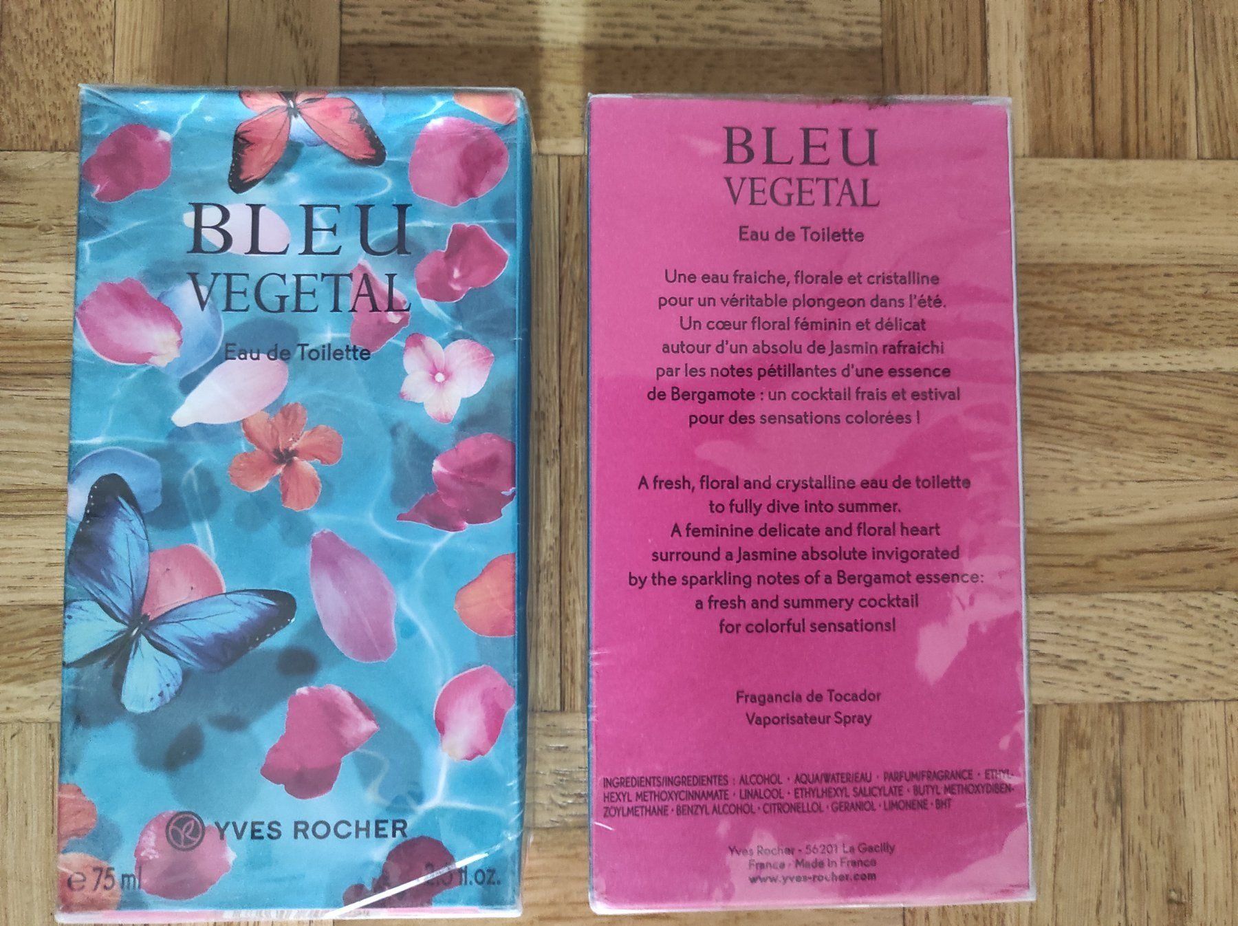 Bleu Vegetal Yves Rocher edt 75ml (Neuf avec emballage d'origine) à ...