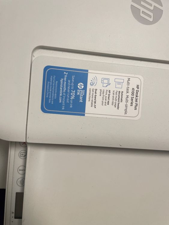 HP DeskJet Plus 4100 Series - Multifunktionsdrucker Top! (Neu (gemäss ...