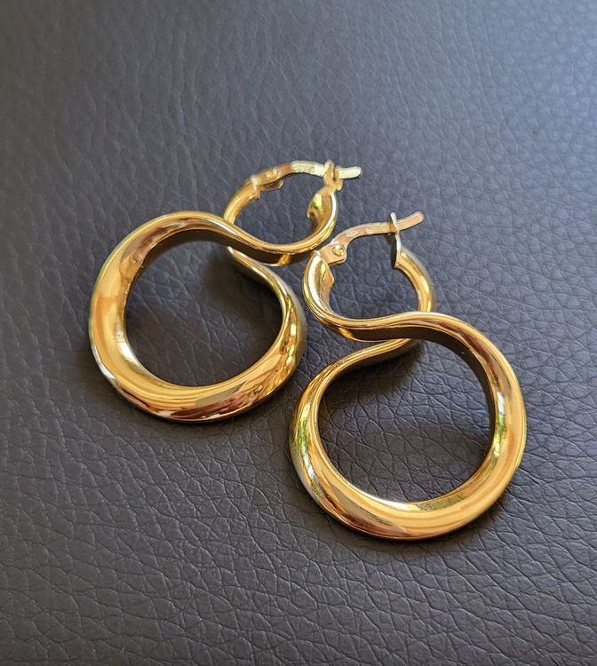 18 Karat 750 Gold Ohrringe | Kaufen auf Ricardo