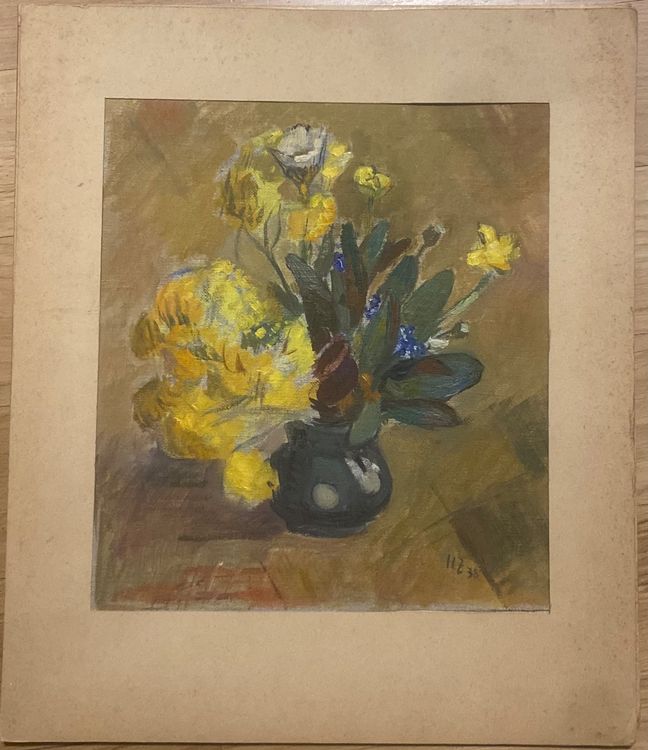 Hans ZIMMERMANN (1909-1992) Stilleben Gemälde Monogrammiert (Gebraucht) in Root für CHF 19 – mit ...