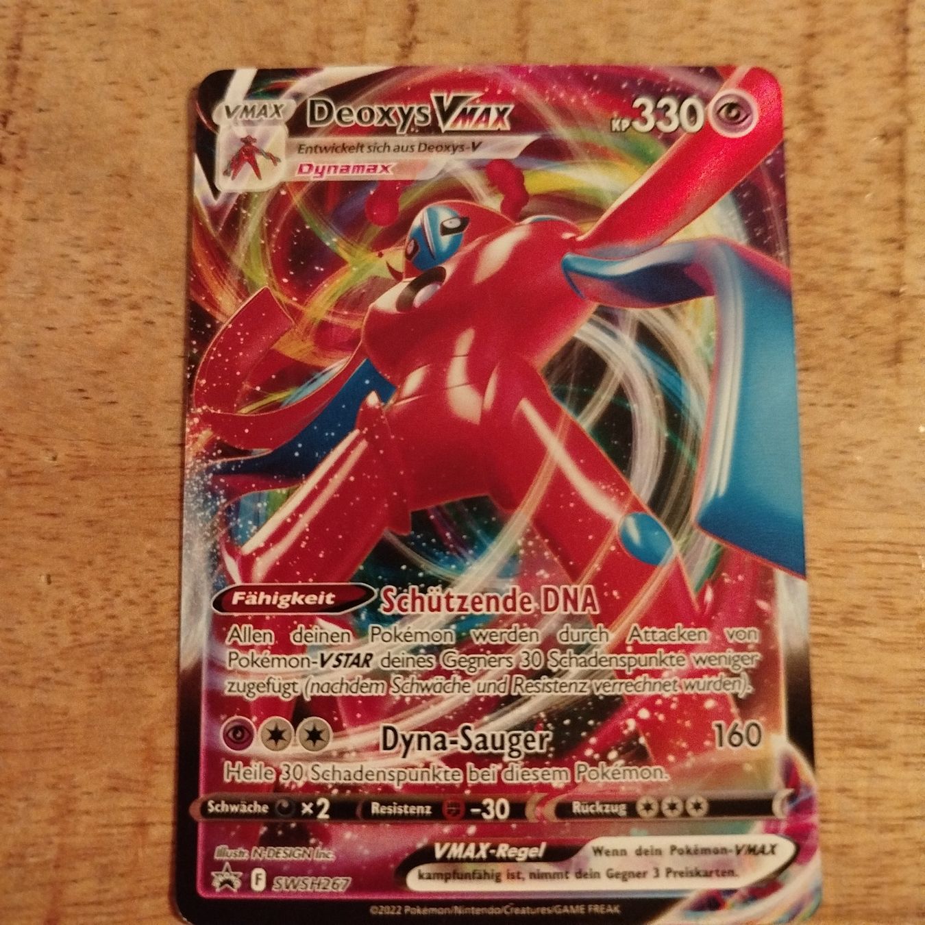 Deoxys VMAX Karte - Top Zustand! Seltene Pokémon Karte (Gebraucht) in ...