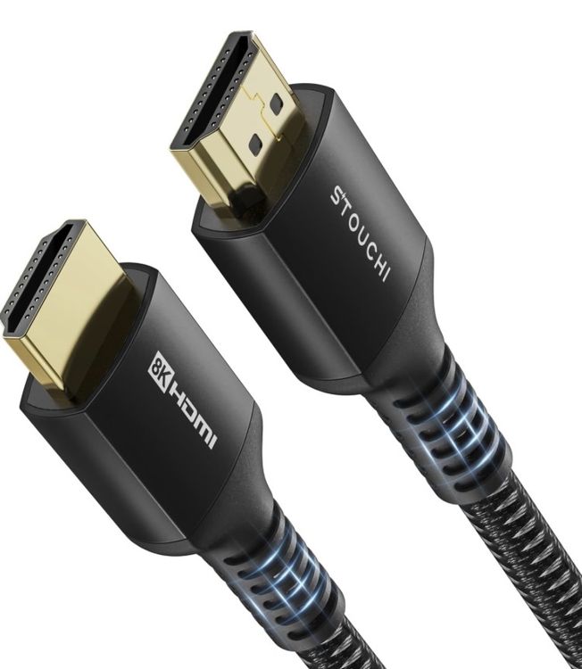 2x NEU/OVP Stouchi 2.1 HDMI Kabel 8K,Ultra HD - 3m (Neu und ...