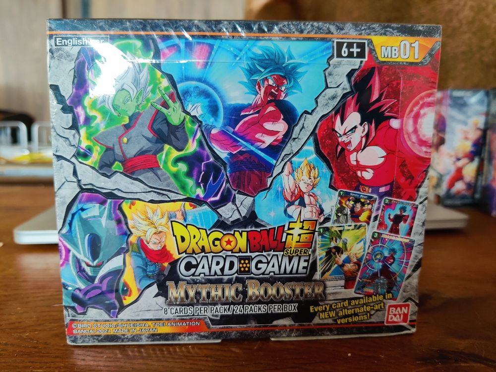 Mythic Booster Display Dragon Ball TCG Display Englisch MB01 (Neu und ...
