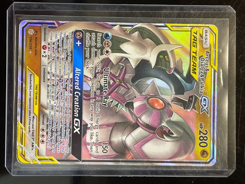 Arceus&Dialga&Palkia GX 156/236 | Kaufen auf Ricardo