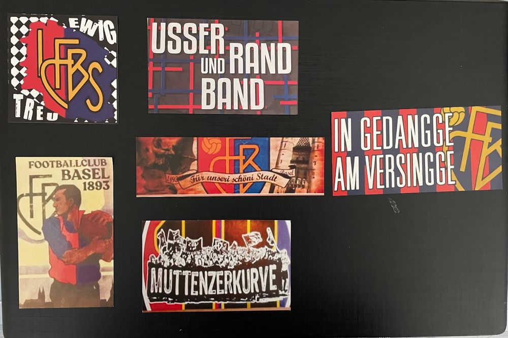 50 Stickers (Aufkleber)FCB | Kaufen auf Ricardo