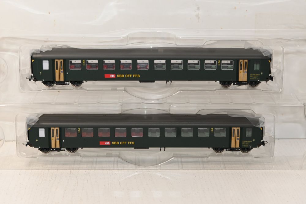 SBB EW I 2 er Set Personenwg Piko HO/AC NEU (Neu und originalverpackt ...