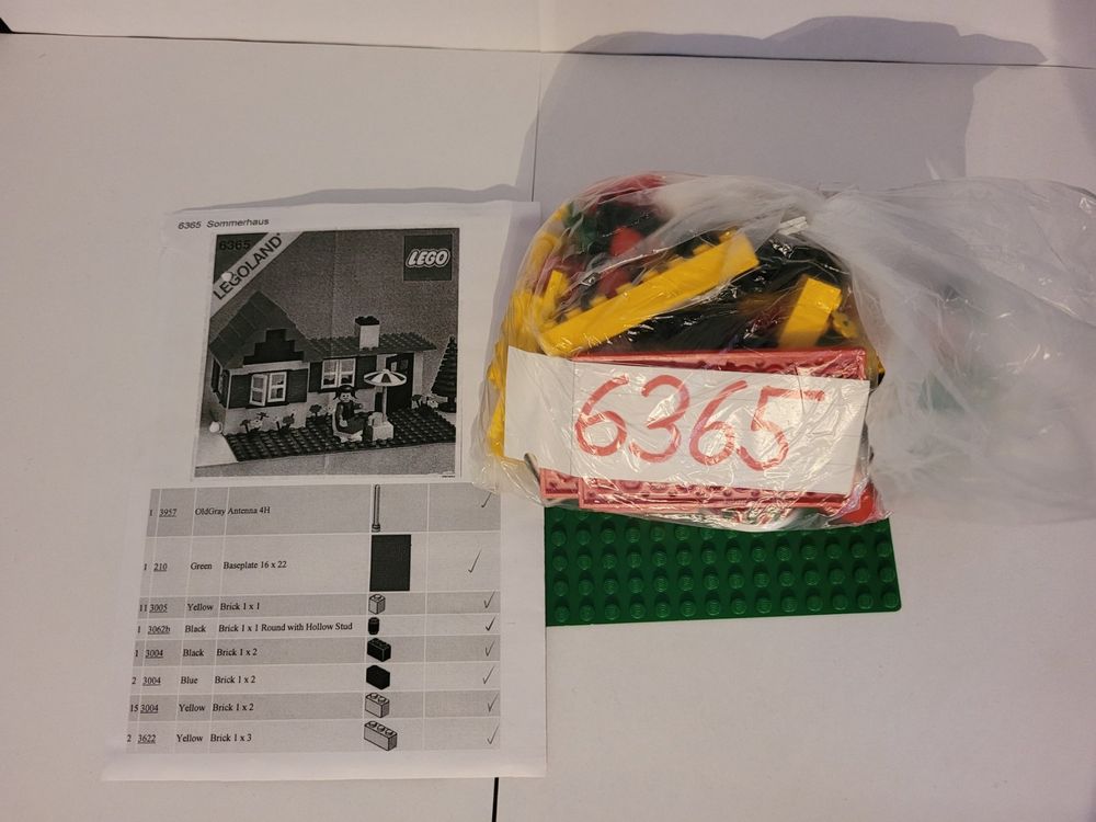Lego 6365 Summer Cottage 1981 m.BA gebraucht (Gebraucht) in Bassersdorf ...