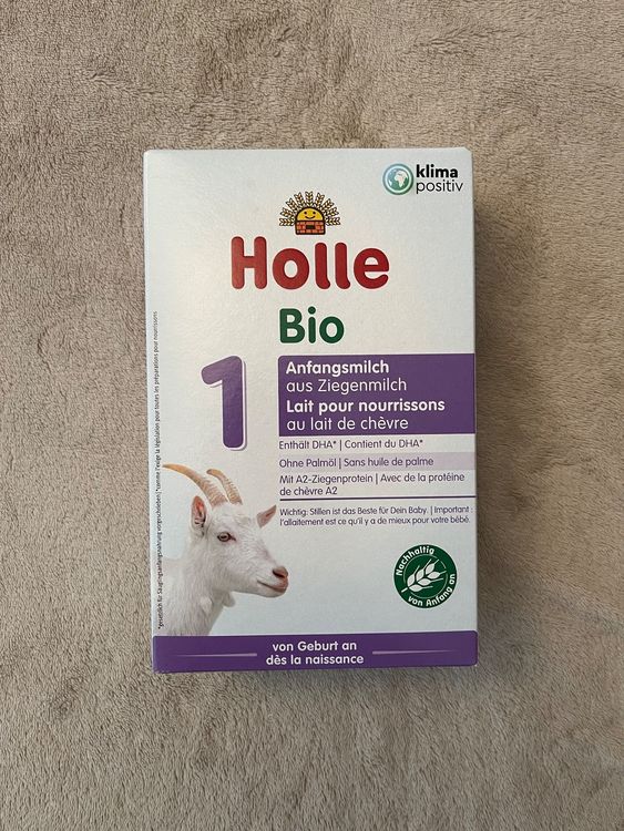 Holle Bio Anfangsmilch aus Ziegenmilch 400 (Neu und originalverpackt ...