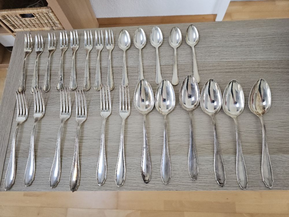 Silberbesteck 90-45, 25-Teilig | Kaufen auf Ricardo