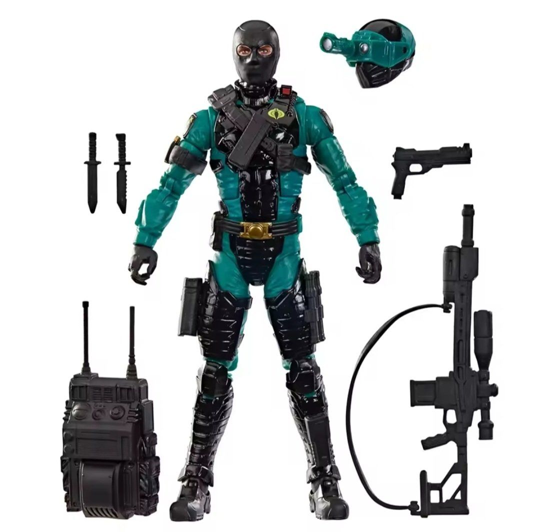 Hasbro G.I Série classifiée Joe # 187 Night-Viper 15cm (Neuf avec ...