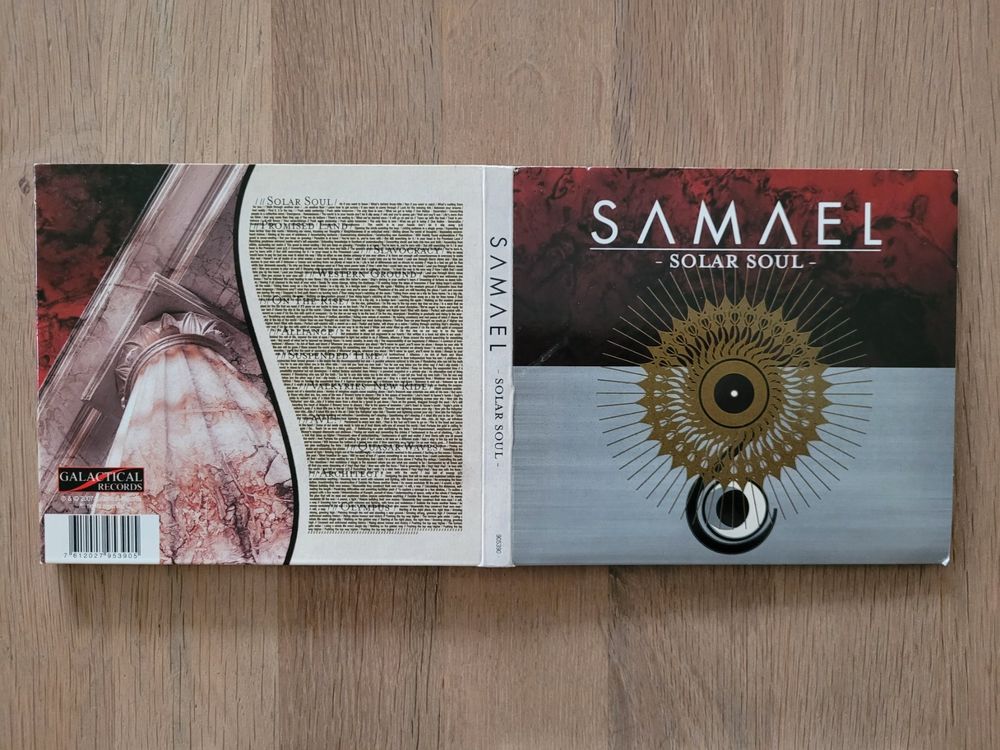 CD Samael (CH) - Solar Soul, 2007 (Gebraucht) in Nebikon für CHF 4 ...