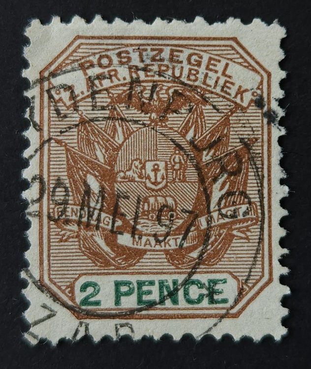 Südafrika/Transvaal-Mi 50 (1896) (2) (Gebraucht) in Hittnau für CHF 1 – mit Lieferung auf ...