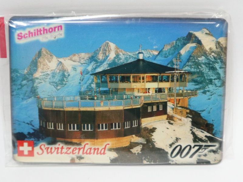 Magnet Schilthorn 007 Piz Gloria Switzerland neu (Neu und originalverpackt) in Eschenbach SG für ...