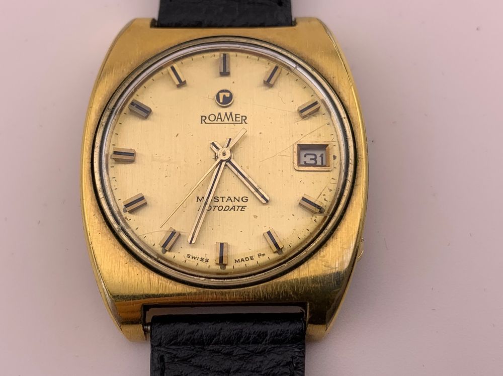 Vintage ROAMER MUSTANG homme /Herrenuhr Automatik (Gebraucht) in Biel ...