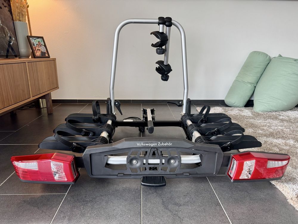 VW Klappbarer Fahrradträger - 3 Fahrräder (Neu (gemäss Beschreibung ...