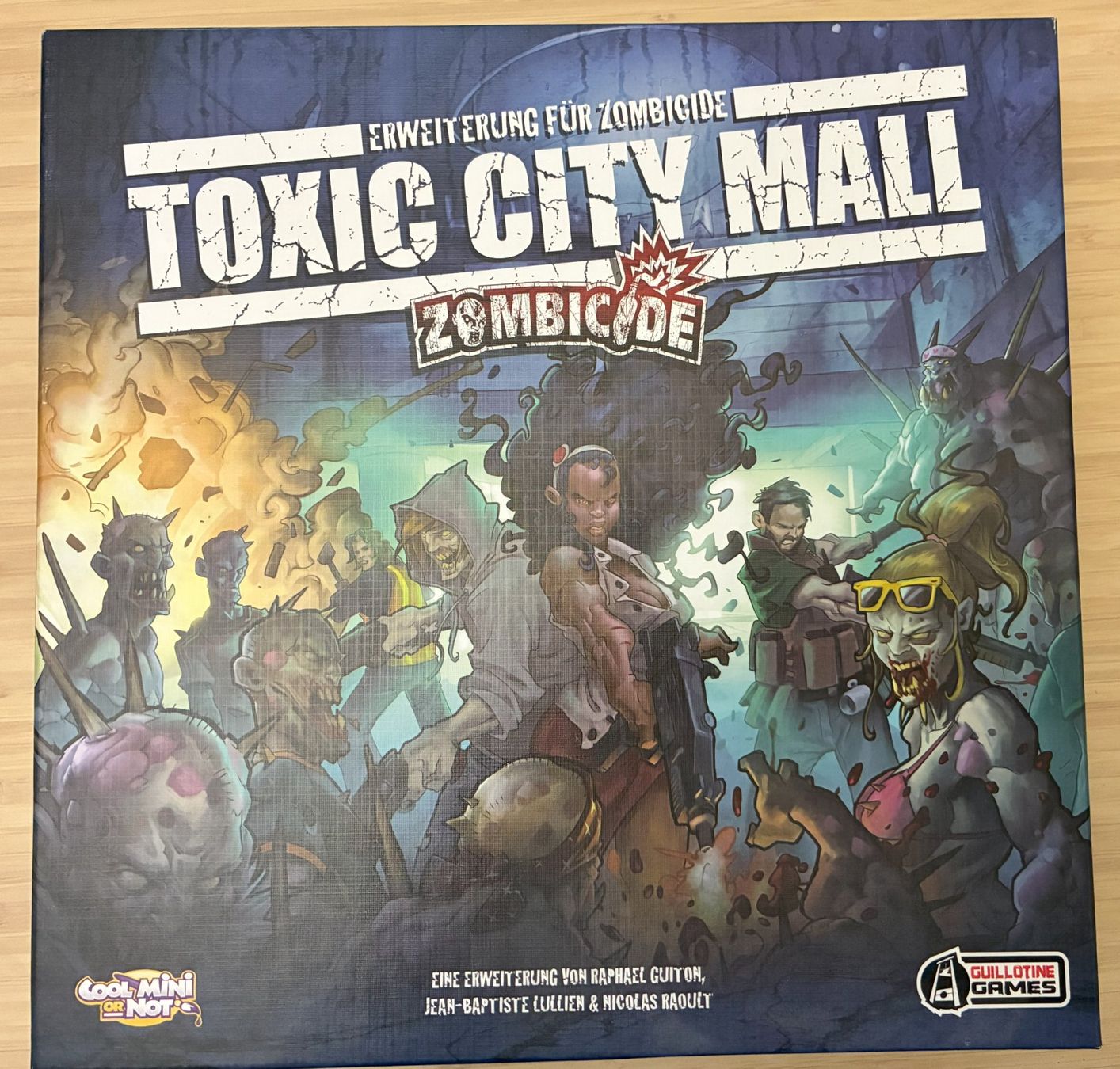 Zombicide - Toxic City Mall Erweiterung- Deutsch - auch Solo (Neu ...