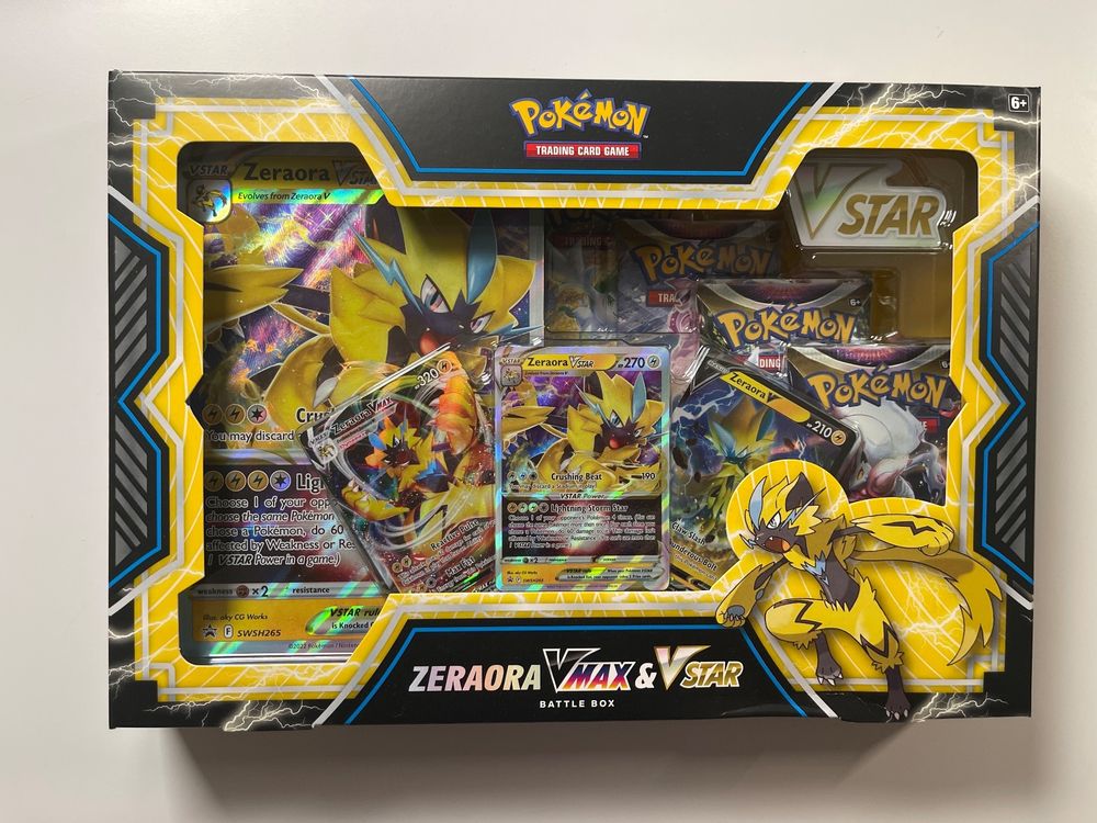 Pokemon Zeraora Vmax Vstar Battle Box Englisch OVP sealed (Neu und ...