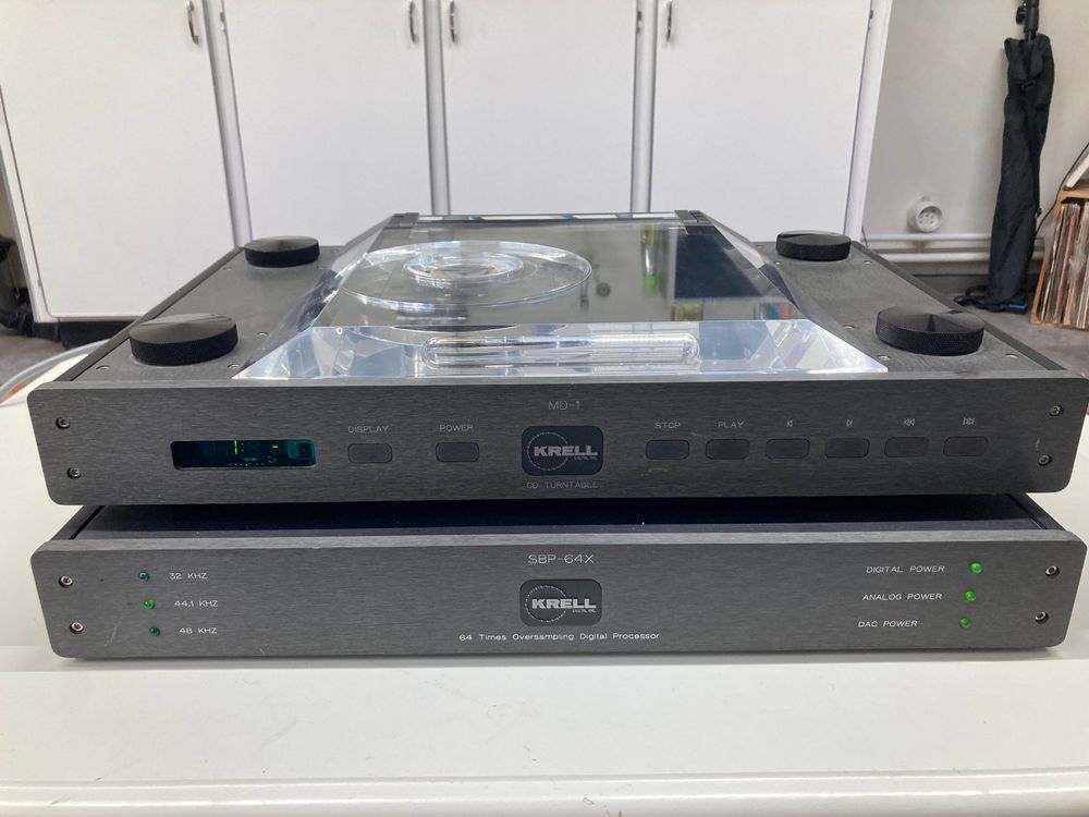 Krell MD-1 CD Turntable / Krell SBP-64X (Gebraucht) in Basel für CHF ...