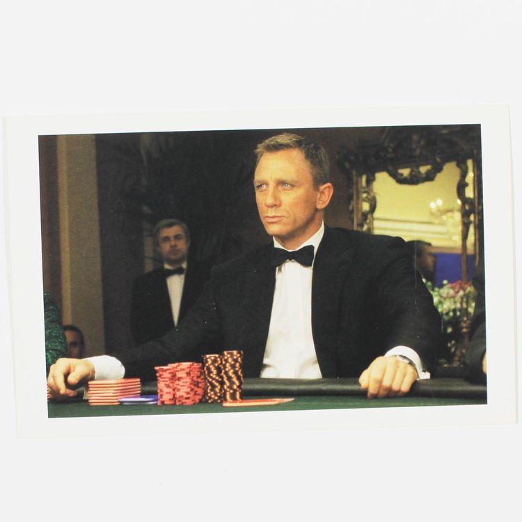 Postkarte James Bond 007 Daniel Craig Casino Royale (Neu (gemäss ...