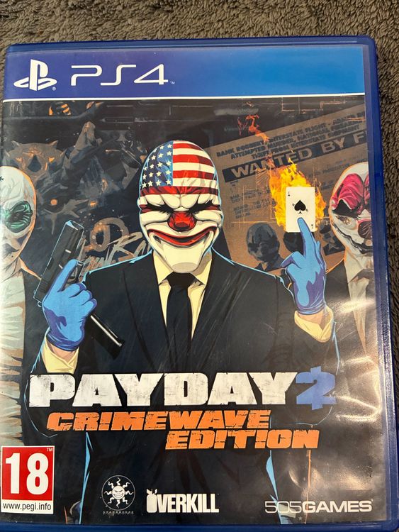 Pay Day 2 CrimeWave edition PS4 (D'occasion) à Le Locle pour CHF 5 ...