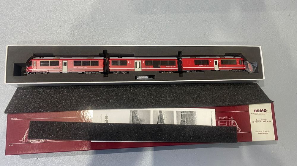 BEMO RhB Triebzug Allegra ABe 8/12 3501 (digital) | Kaufen auf Ricardo
