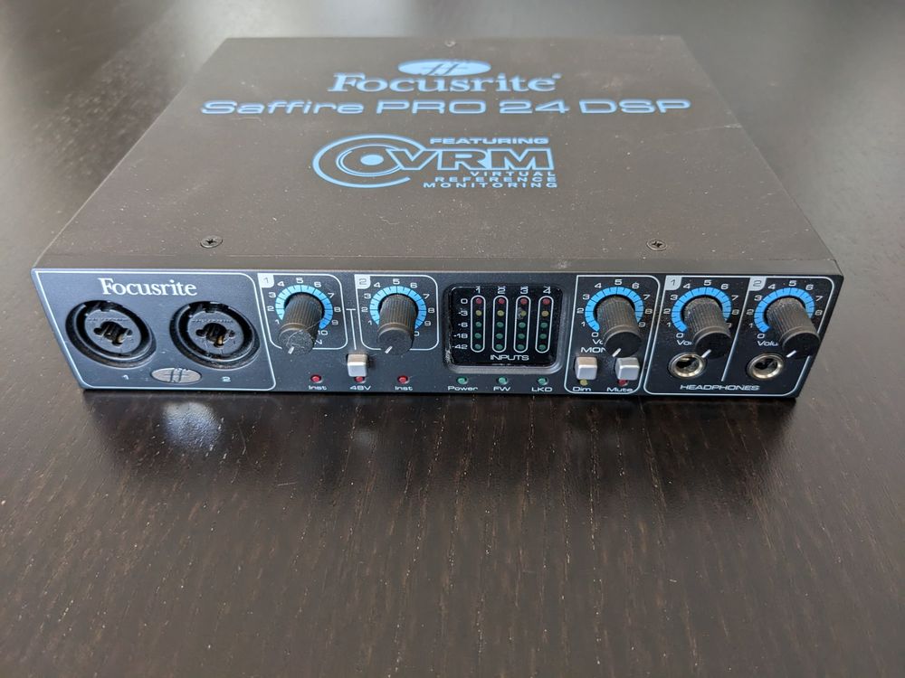 Focusrite Saffire PRO 24 DSP Firewire Audio Interface | Kaufen auf Ricardo